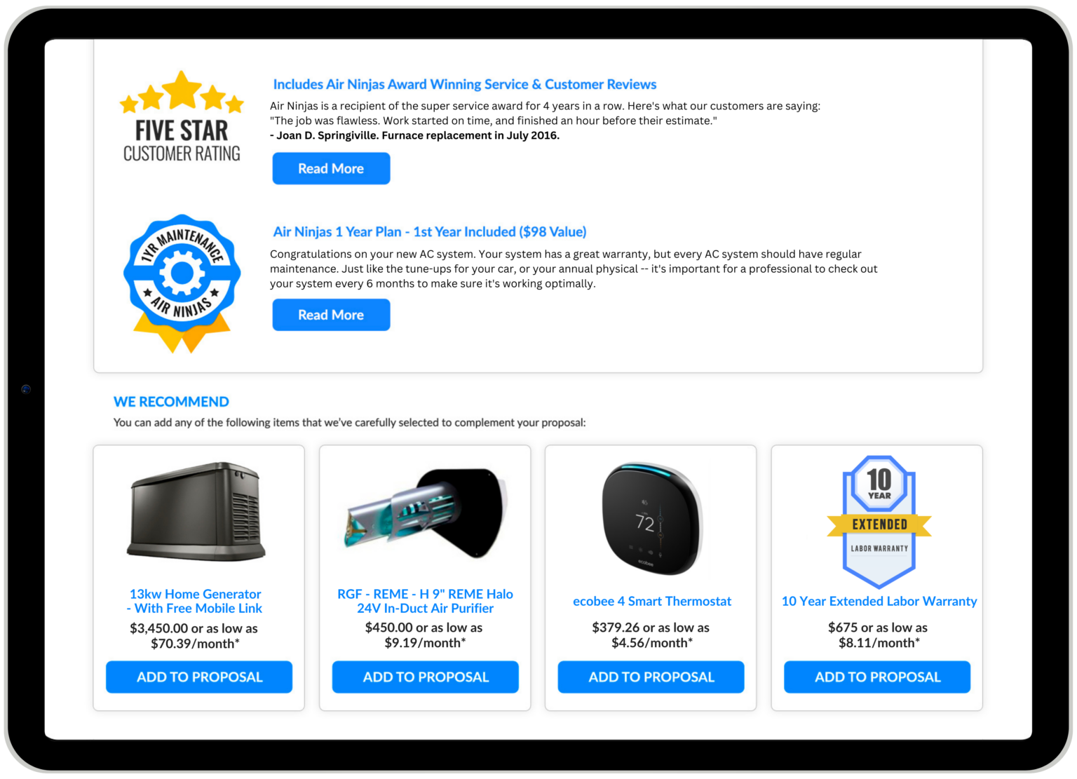 OnCall Air - HVAC Business Growth. Simplified.